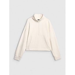4F Sweatshirt in Creme - 49% | Gr&ouml;&szlig;e M | Damen-sweatshirts-jacken
