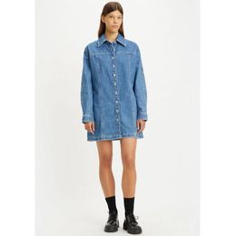 Levi's Levi ́s Jeanskleid "Shay" in Blau - 32% | Gr&ouml;&szlig;e M | Damen-kleider