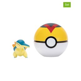 Pok&eacute;mon Pok&eacute;mon 2tlg. Spielfiguren-Set "Cyndaquil with Level Ball" - ab 4 Jahren - 14% | Spielfiguren