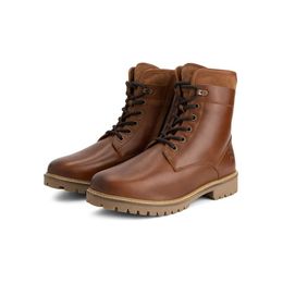 TRAVELIN' Leder-Boots "Langdets" in Hellbraun - 63% | Gr&ouml;&szlig;e 44 | Herrenstiefel