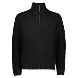 PETROL INDUSTRIES Pullover in Schwarz - 55% | Gr&ouml;&szlig;e XL | Herren-plussize
