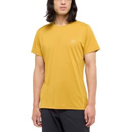 Hagl&ouml;fs Hagl&ouml;fs Funktionsshirt "L,I,M Tech" in Gold - 37% | Gr&ouml;&szlig;e XL | Herren-sportshirts