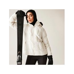 Dare 2b Ski-/ Snowboardjacke "Glamorize VI" in Wei&szlig;/ Schwarz - 74% | Gr&ouml;&szlig;e 36 | Damen-outdoorjacken