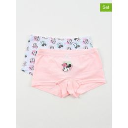 Disney Minnie Mouse 2er-Set: Pantys "Minnie" in Wei&szlig;/ Rosa - 37% | Gr&ouml;&szlig;e 98/104 | Kinder-waesche