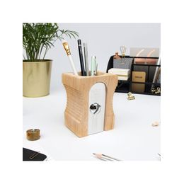 SuckUK Stiftehalter ''Sharpener'' in Beige - (B)8,5 x (H)12 x (T)8,5 cm - 14% | Aufbewahren-servieren