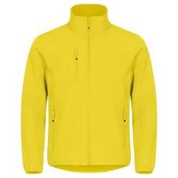 Clique Classic Softshelljacke Herren 10 - gelb XS