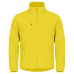 Clique Classic Softshelljacke Herren 10 - gelb XXL