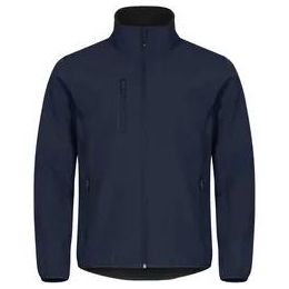 Clique Classic Softshelljacke Herren 580 - dunkelblau 5XL