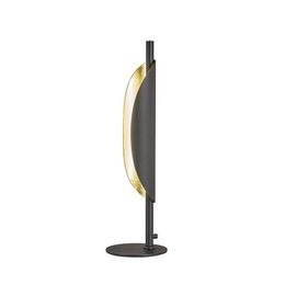 Fischer und Honsel FISCHER & HONSEL LED-Tischleuchte "Skal" in Schwarz/ Gold - (H)51 cm - 71% | Tischleuchten