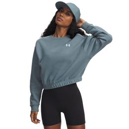 Under Armour Fleecepullover in Graublau - 39% | Gr&ouml;&szlig;e XS | Damenpullover