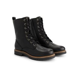 TRAVELIN' Leder-Boots "Forsol" in Schwarz - 57% | Gr&ouml;&szlig;e 42 | Damen-stiefel
