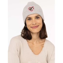 Zwillingsherz M&uuml;tze "Leo-Herz" in Beige - 26% | Damen-muetzen-caps