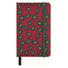 Moleskine Blanko Notizbuch ''Le Professional'' in Rot/ Gr&uuml;n - (B)6,5 x (H)10,5 cm - 23% | Buero-schulbedarf