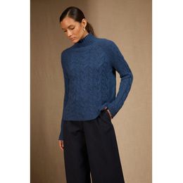 Perfect Cashmere Kaschmir-Pullover "Mairead" in Blau - 65% | Gr&ouml;&szlig;e S | Damen-pullover-cardigans