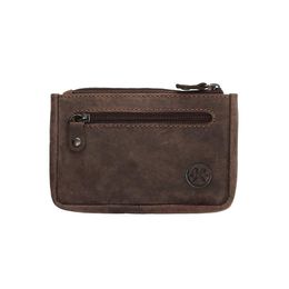 HIDE & STITCHES Leder-Schl&uuml;sseletui in Braun - (B)11,5 x (H)7,5 x (T)1,5 cm - 29% | Portemonnaies-etuis