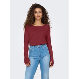 Only Pullover in Bordeaux - 48% | Gr&ouml;&szlig;e XL | Damen-pullover-cardigans