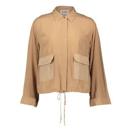 Scotch & Soda Scotch & Soda Bluse in Beige - 73% | Gr&ouml;&szlig;e 38 | Damen-blusen