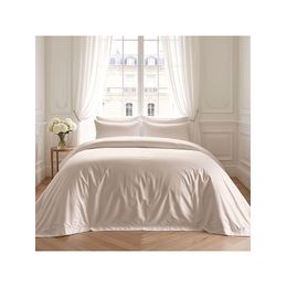 Pierre Cardin Satin-Bettbezug in Beige - 24% | Gr&ouml;&szlig;e 140x200 cm | Bettwaesche-bettwaren