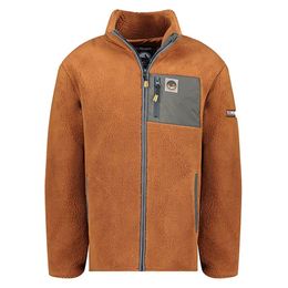 Geographical Norway Fleecejacke "Urock" in Camel - 68% | Gr&ouml;&szlig;e 128 | Kids-fleecejacken-fleecepullover
