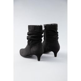 Aniston Shoes Damen Aniston SHOES Stiefelette , Boots mit slouchy Schaft - NEUE KOLLEKTION schwarz 37