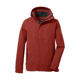Killtec Herren Outdoorjacke &raquo;KOS 87 MN JCKT_XENIOS&laquo; 100% wasser- und winddicht, abzippbare Kapuze, verstellbare B&uuml;ndchen braun S