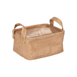 Wenko Aufbewahrungskorb "Juna" in Beige - (B)20 x (H)15 x (T)15 cm - 16% | Kisten-koerbe