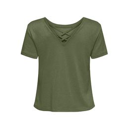 Only Shirt in Khaki - 40% | Gr&ouml;&szlig;e S | Damen-tops