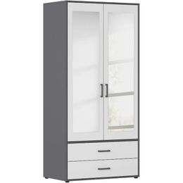 Rauch Dreht&uuml;renschrank &raquo;Kleiderschrank Schrank Garderobe W&auml;scheschrank VOYAGER&laquo; in 3 verschiedenen Ausstattungen BASIC/CLASSIC/PREMIUM, mit modernen 