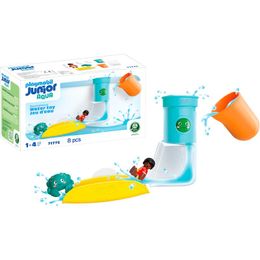 Playmobil Konstruktions-Spielset &raquo;Wasserfalltank mit Rutsche (71775), Junior Aqua&laquo; Badespielzeug; Made in Europe Konstruktions-Spielset