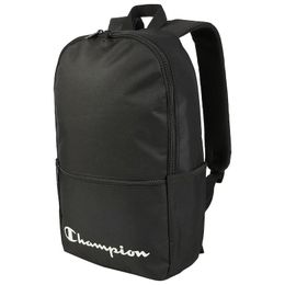 Champion Rucksack f&uuml;r sportliche Aktivit&auml;ten und Alltag, aus robustem Material schwarz Rucksack