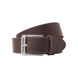 Jack & Jones Jack & Jones Herren Lederg&uuml;rtel &raquo;JACROCK LEATHER BELT NOOS&laquo; braun