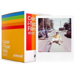 Polaroid Sofortbildfilm &raquo;i-Type Color Film Pack 40x&laquo; wei&szlig; Entwicklungsdauer 5&ndash;10 Min.