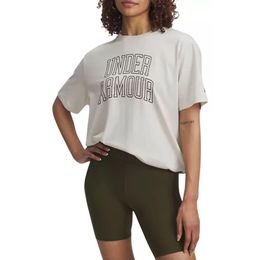 Under Armour Shirt ''Campus'' in Wei&szlig; - 31% | Gr&ouml;&szlig;e XL | Damen-tops