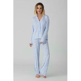 PJ Salvage Pyjama in Hellblau - 50% | Gr&ouml;&szlig;e M | Damen-loungewear