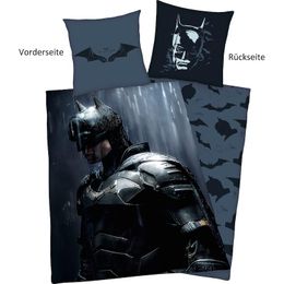 Batman Wendebettw&auml;sche &raquo;&laquo; 2 Stk. mit tollem Motiv bunt Renforc&eacute;, Obermaterial: 100% Baumwolle