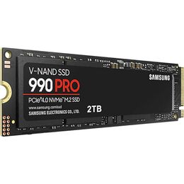 Samsung interne SSD &raquo;990 PRO NVMe M.2&laquo; 2 TB Anschluss PCIe Gen 4.0 x4 schwarz Auch geeignet f&uuml;r anspruchsvolle Video- und Grafikbearbeitung