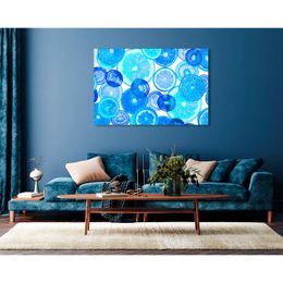 queence Acrylglasbild &raquo;Egid&laquo; Abstrakt Obst Obst Bilder klassische Fantasie 1 Stk. tlg. Fine Art-Print in Galeriequalit&auml;t blau Acrylglas