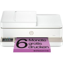 HP Multifunktionsdrucker &raquo;Envy 6520e&laquo; Mit HP Instant Ink 6 Probemonate gratis drucken wei&szlig; Kunststoff 6 Monate gratis drucken mit HP Instant Ink. Nur 