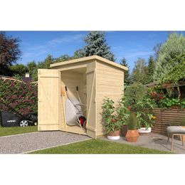 Nordic Holz Gartenhaus &raquo;Elementhaus KENT 2.2&laquo; beige Massivholz