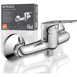 EISL&reg; Duscharmatur &raquo;SPEED&laquo; auswechselbare 35mm Keramik-Kartusche, Brauseschlauchanschluss silber Duscharmatur