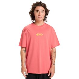 Quiksilver Herren T-Shirt &raquo;Pto Welcome All&laquo; rot M