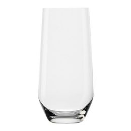 Longdrinkglas &raquo;REVOLUTION&laquo; aus Kristallglas, H&ouml;he ca. 14,4 cm, sp&uuml;lmaschinengeeignet, 6-teilig transparent Glas