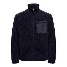 Only & Sons Only & Sons Damen ONLY & SONS Strickfleecejacke &raquo;ONSDALLAS LIFE SHERPA JACKET OTW VD&laquo; blau XXL