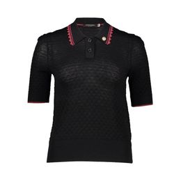 Scotch & Soda Scotch & Soda Poloshirt in Schwarz - 69% | Gr&ouml;&szlig;e L | Damen-tops