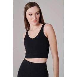 Onamaste Sport-BH "Mantra" in Schwarz - Low - 43% | Gr&ouml;&szlig;e L/XL | Damen-sportunterwaesche