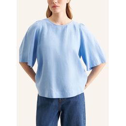 Seidensticker Leinen-Bluse in Hellblau - 62% | Gr&ouml;&szlig;e 42 | Damen-blusen