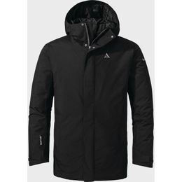 Sch&ouml;ffel Sch&ouml;ffel Damen Langjacke &raquo;Hiking Parka Style Froda MNS&laquo; mit Kapuze schwarz 50