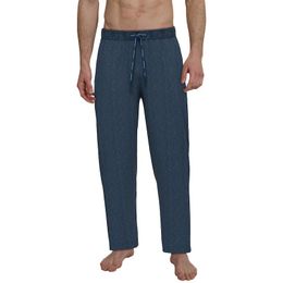 Tom Tailor Herren Tom Tailor Pyjamahose &raquo;Tennessee&laquo; mit Gummizug und Bindeband, Cotton Mix blau 52L, N-Gr