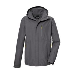 Killtec Herren Outdoorjacke &raquo;KOS 256 MN JCKT&laquo; Wasser- und winddichte Herrenjacke, atmungsaktiv, abnehmbare Kapuze S