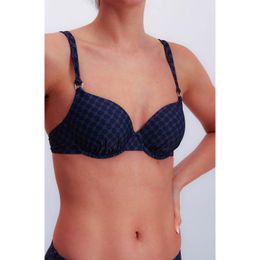 JOOP! Damen JOOP! B&uuml;gel-Bikini-Top &raquo;Cortina&laquo; Cornflower-Design, leicht wattiert blau 36, Cup C